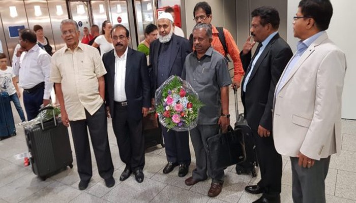 K. Raju's Foreign Visit during Kerala Flood News in Malayalam ...