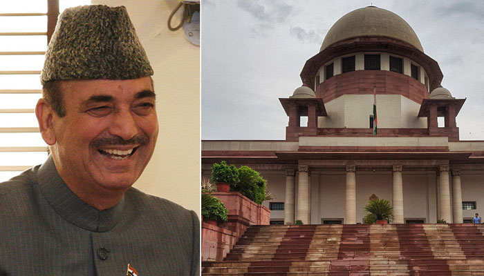 Supreme Court allows Congress leader Ghulam Nabi Azad to visit Kashmir ... Supreme Court allows Congress leader Ghulam Nabi Azad to visit Kashmir ...