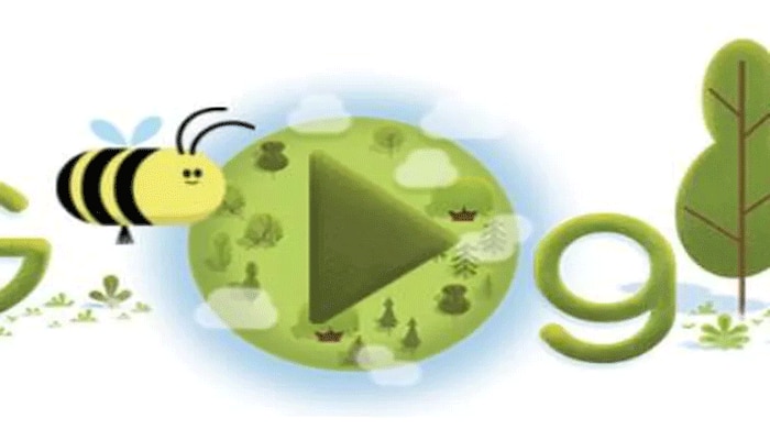 Google Doodle celebrates Earthday with Honeybee | News in Malayalam ...