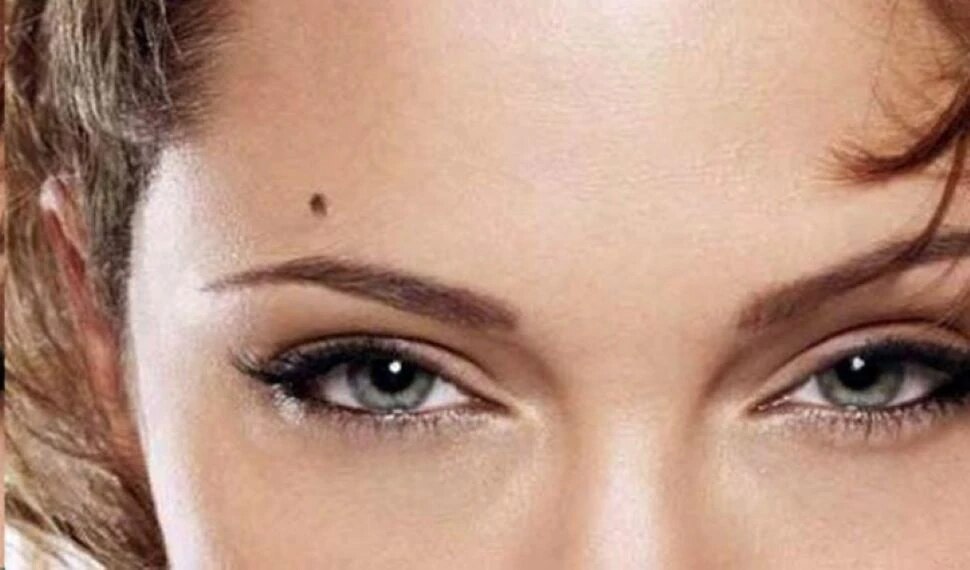 If you have a mole on the right side of your forehead, then you are the ...