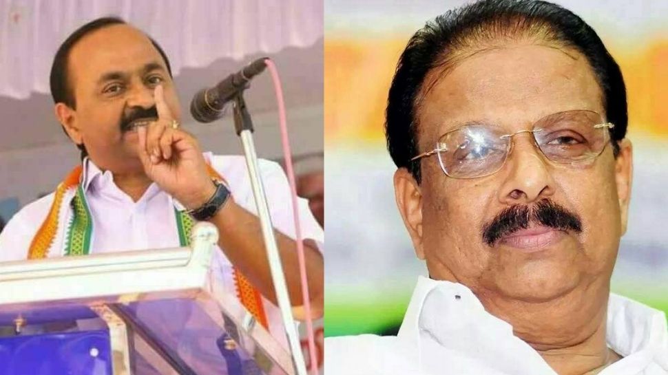 Vd Satheesan Defending In Monson Mavunkal Issue For K Sudhakaran തട്ടിപ്പുകാരനെന്നറിഞ്ഞാ