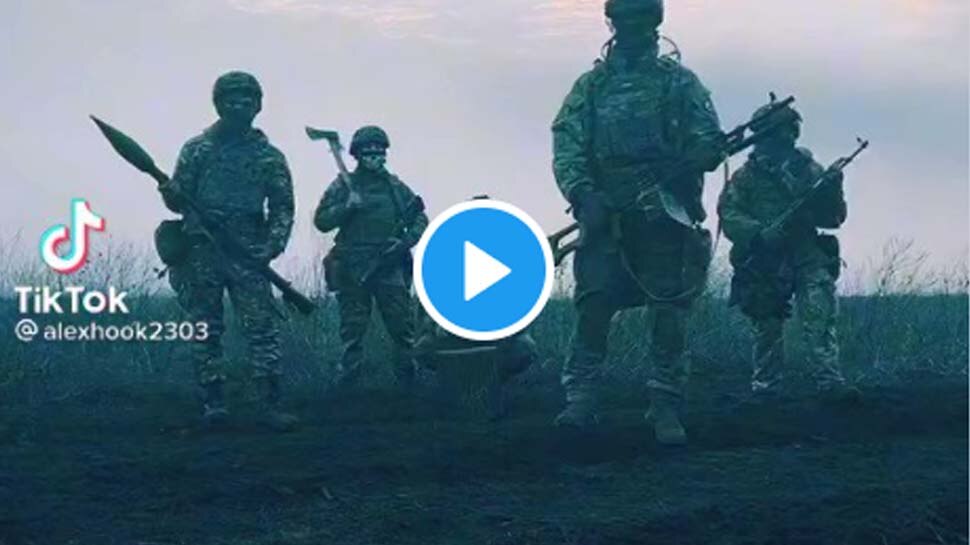 Viral video watch ukraine soldier dancing for tiktok amidst war |Viral ...