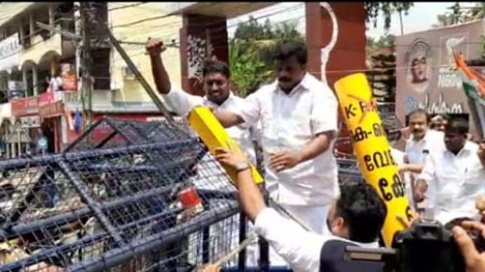 K-Rail protest campaign getting heat up in every corner of kerala | K ...