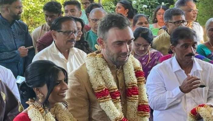 Australian all rounder Glen Maxwell Indian Wedding with vini raman in ...