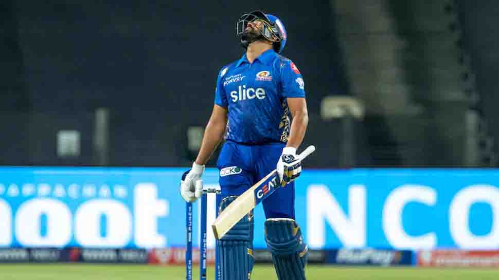 IPL 2022 Rohit sharma sets record in duck during mumbai indians chennai ...