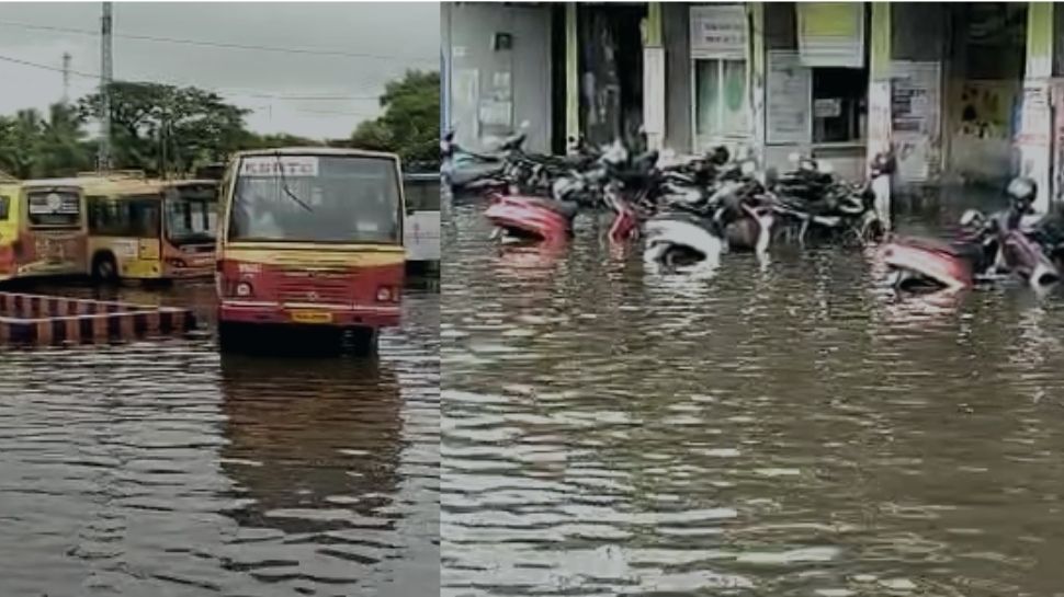 Heavy rain in ernakulam waterlogged in kochi city | Kerala rain ...