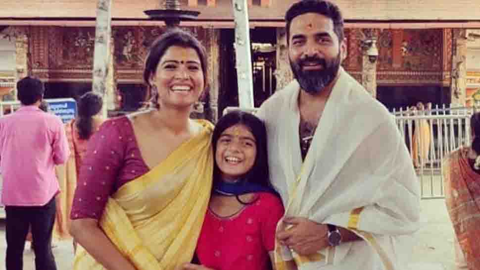 Singer Amrutha Suresh Shares Picture With Gopi Sundar and her Daughter ...