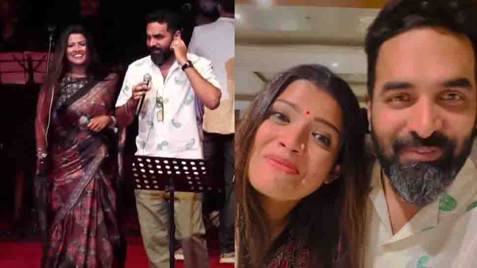 Amrutha Suresh-Gopi Sundar Viral Video : Music Director and Singer ...