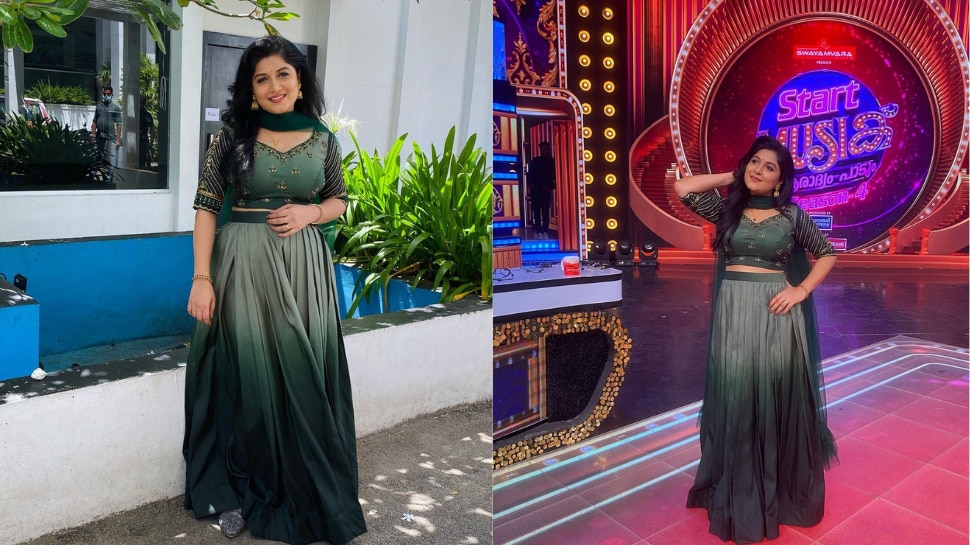 Santhwanam Serial fame Actress Raksha Raj in start music aaradyam ...