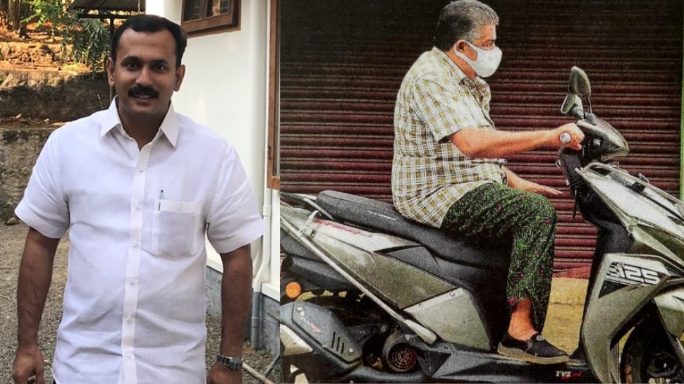 Shone george facebook post against saji cherian mla for not wearing ...