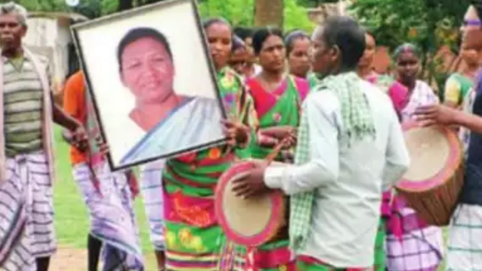 Adivasi village to celebrate the victory of Draupadi Murmu| ഉപര്‍ബേദ ...