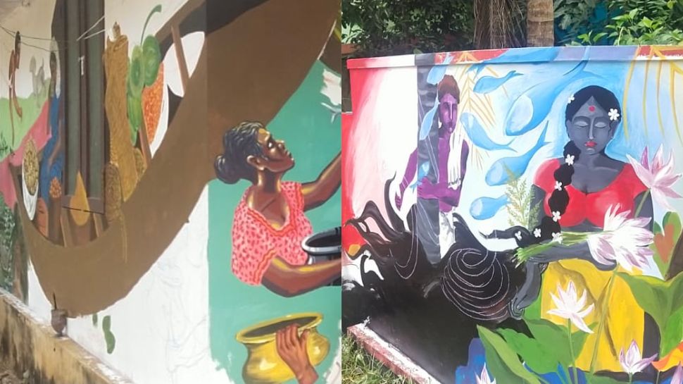 Art street in maravanthuruthu kottayam | Art street: ആർട്ട് സ്ട്രീറ്റ് ...
