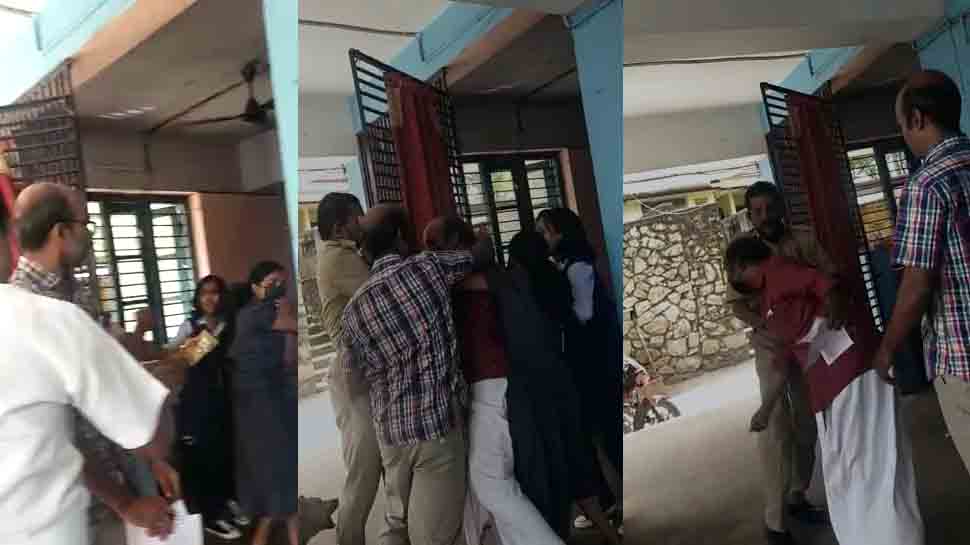 Kattakada KSRTC Employees Beats Father and His Daughters in ...