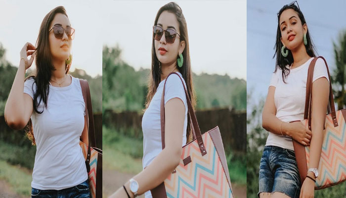 Serial actress Alice Christy hot look in shorts goes viral l Alice ...