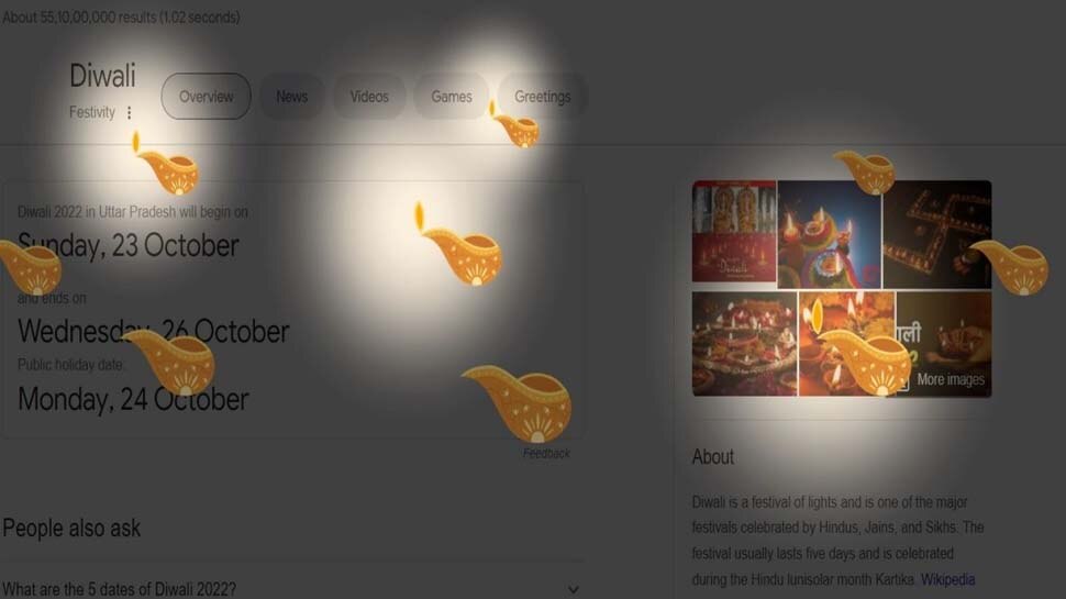 Google Diwali Light Up with Tech Giant! Google has a Unique Diwali surprise for it its uses this ...