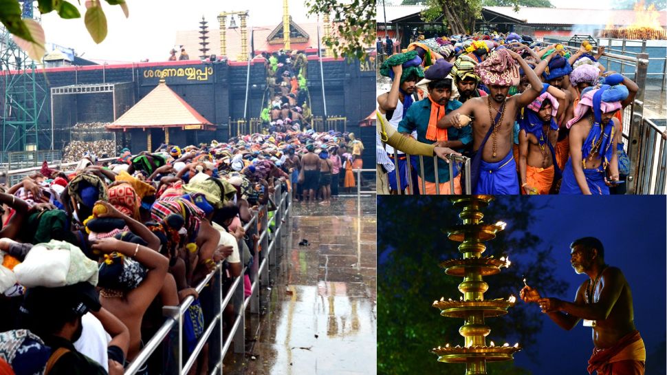 Sabarimala Pilgrimage 2022 huge crowd of devotees at Sabarimala ...