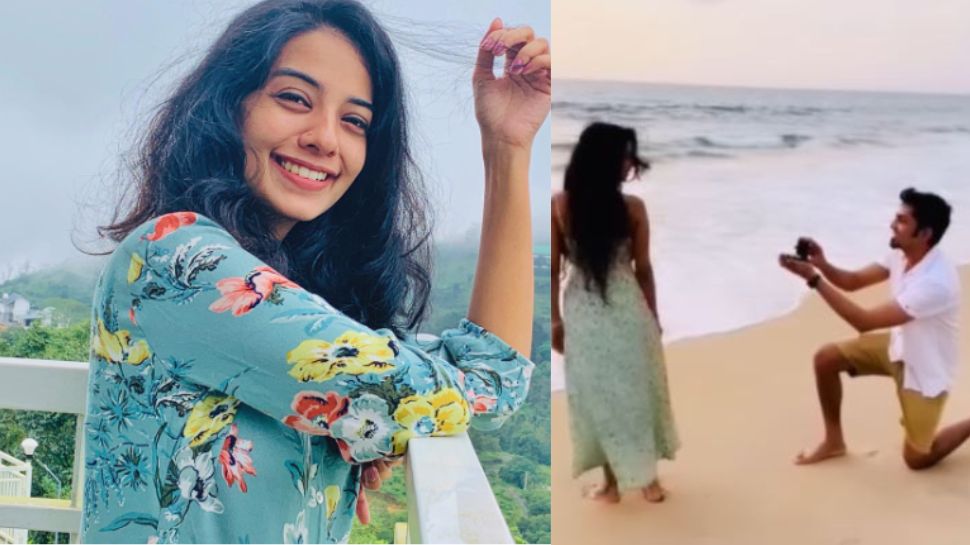 Actress Vaishnavi Venugopal Gets Proposal From Her Boy Friend During Photoshoot Photos Gets ...