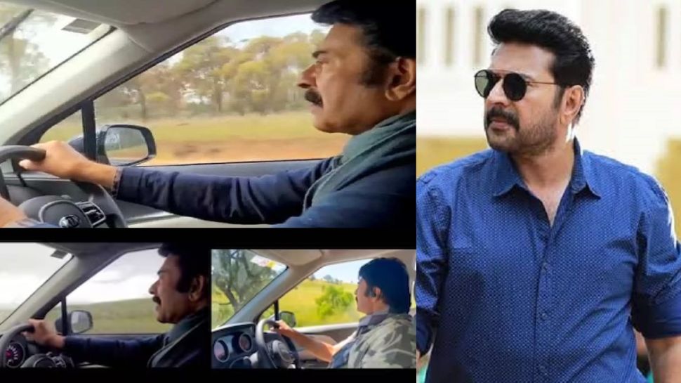 2,300 km driving alone; Mammootty travels on Australian route Viral ...