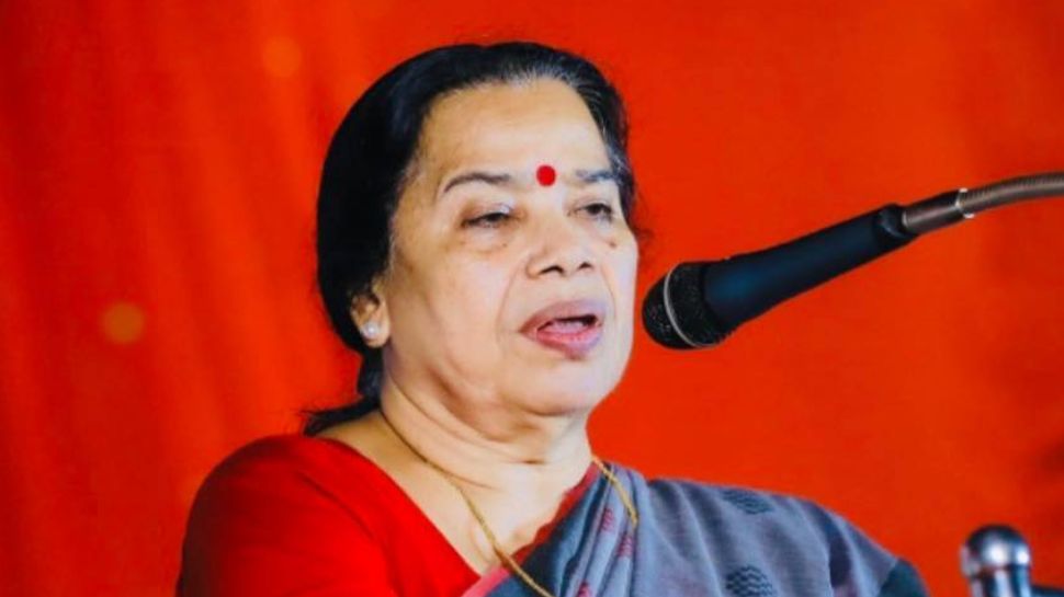 PK Sreemathi Become the National President of the All India Democratic ...