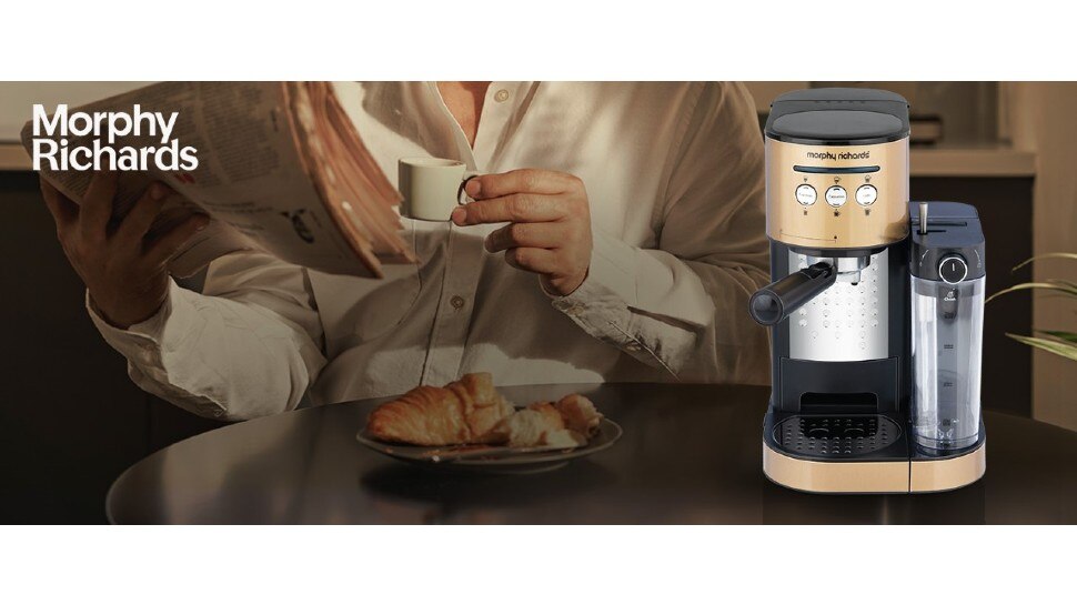 Coffee: A warm hug in the mug, Celebrate thoughtful simplicity with Morphy Richards Coffee ...