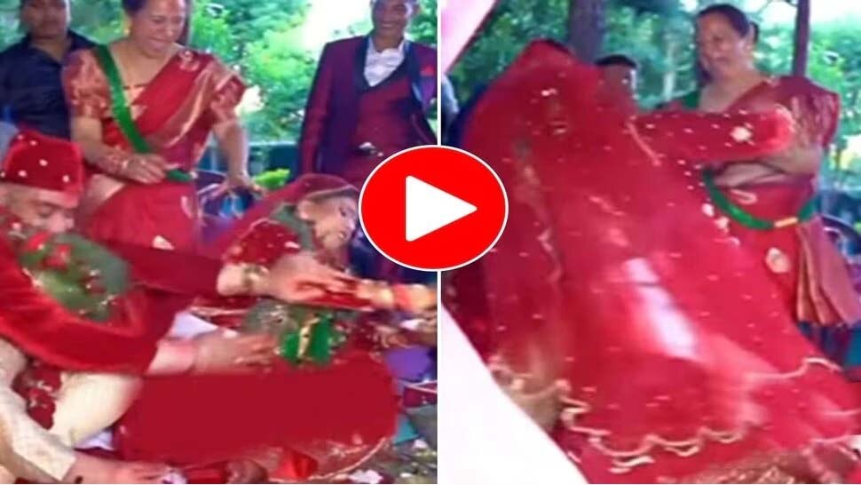 Viral Video Bride and Groom Fight Each Other During Wedding Netizen Got Wonders | Viral Video ...