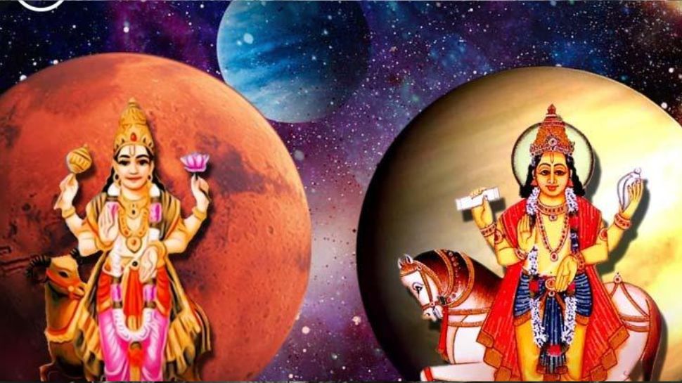 Bumber benefits to these 4 zodiac signs due to shukra Mangal Yuti will ...