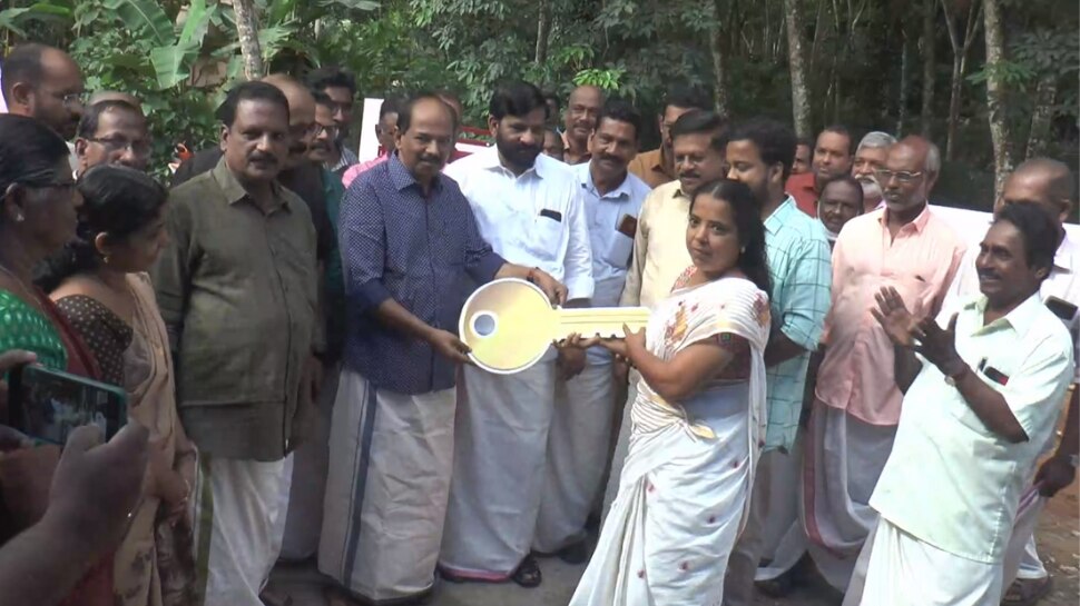 Kerala News|Latha Get New Home with the help of Minister GR Anil ...