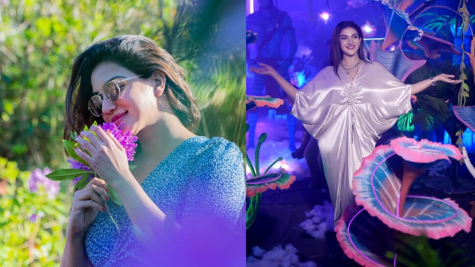 Honey Rose|actress honey rose new photos|ശംഖ് പുഷ്പം പോൽ നടി ഹണി റോസ് ...