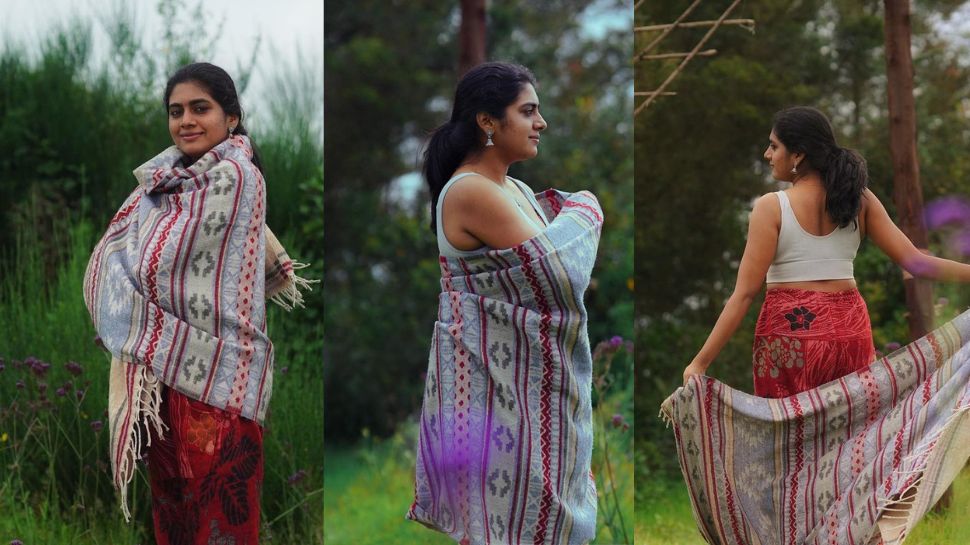 Actress Nimisha Sajayan Enjoying Free time in Some Where in the Earth ...