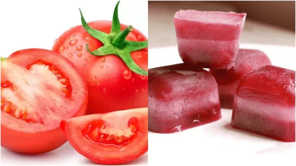 Tomato|Tomato ice cube for fairness skin|തക്കാളി ഐസ് ക്യൂബ് കൊണ്ട് വെറും 15 മിനിറ്റിൽ തിളങ്ങുന്ന ...