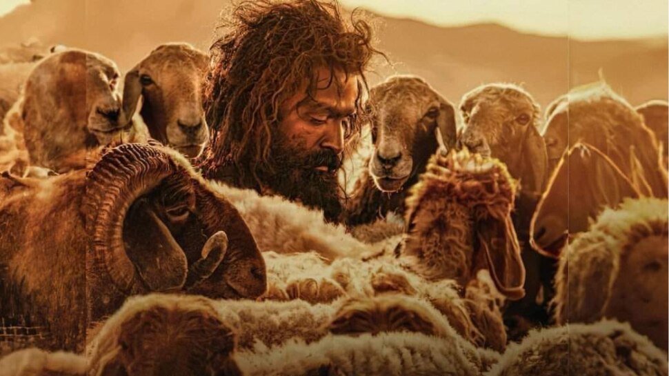 Aadujeevitham the goat life prithviraj blessy movie new poster audience ...