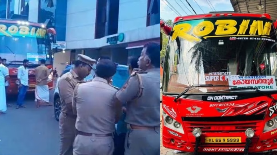 Robin Bus|Robin bus issue MVD fined again|വീണ്ടും പിഴ...! റോബിനെ വിടാതെ പിന്തുടർന്ന് എം വി ഡി ...
