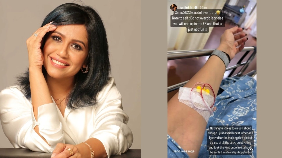 Ranjini Haridas hospitalised after christmas due to chest infection | ലക്ഷണങ്ങൾ അവഗണിച്ചു ...