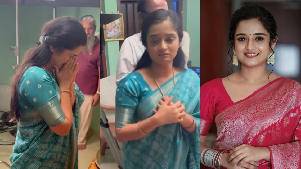 Gopika Anil latest video from Santhwanam serial location goes viral ...