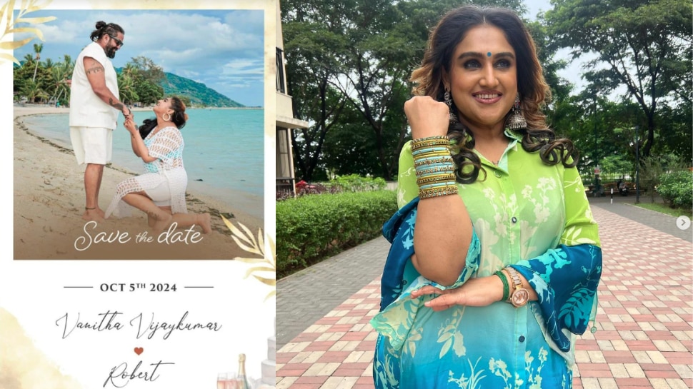 Vanitha Vijayakumar fourth wedding with choreographer Robert Raj |നടി ...