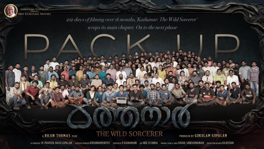 Kathanar movie update shooting completed actor jayasurya fb post ...
