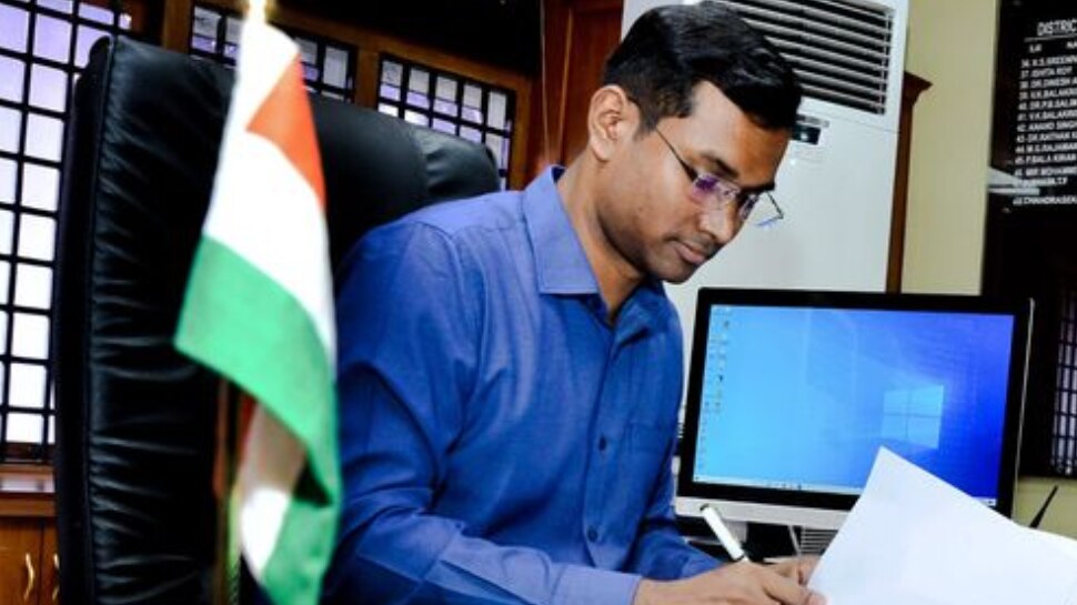 kannur collector arun k vijayan withdrawn from his official programmes ...