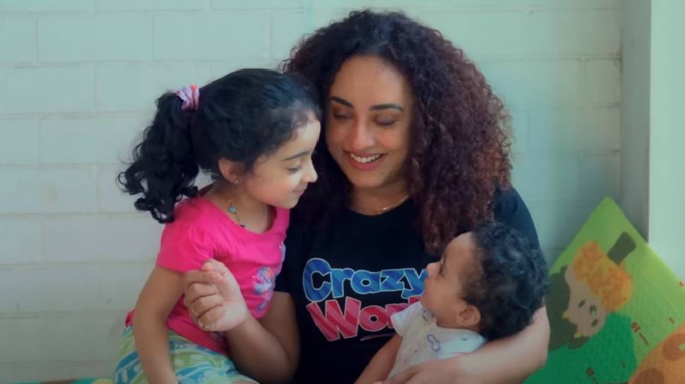 Pearle Maaney shares happiness of riding bike after her second delivery ...