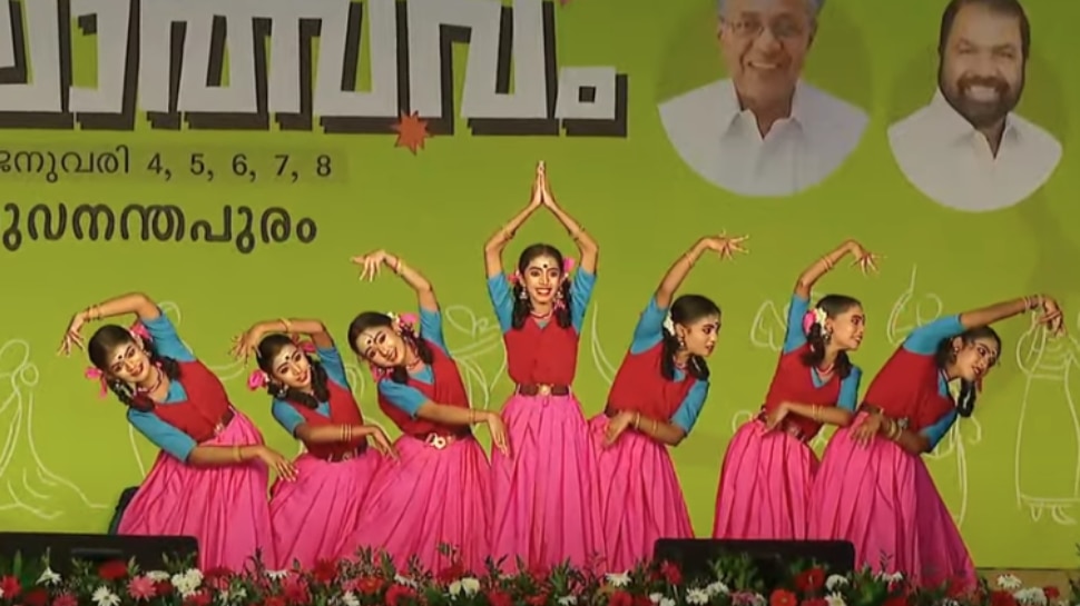Kerala State School Kalolsavam 2025 Group Dance By Vellarmala School ...