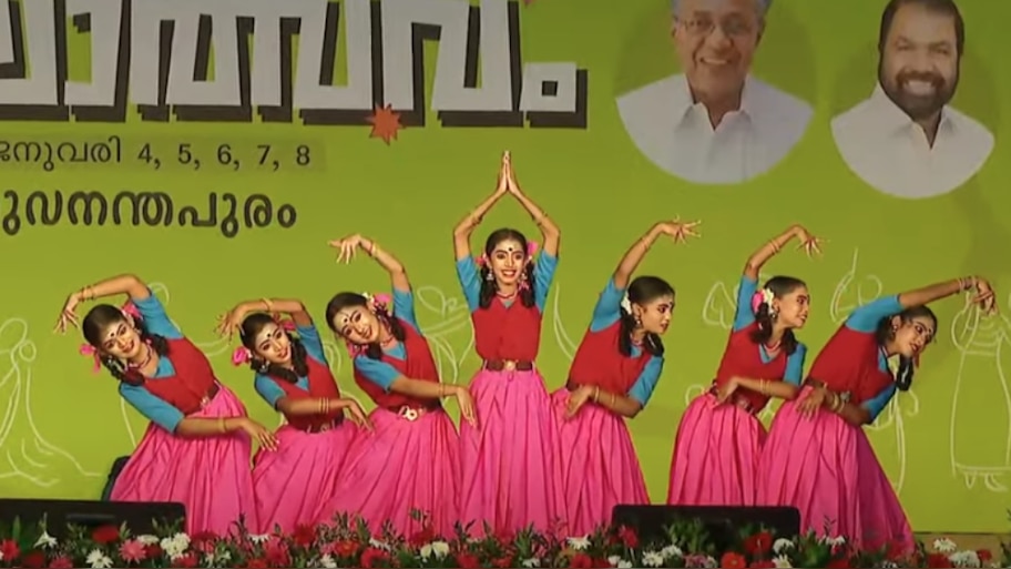 Kerala State School Kalolsavam 2025 Group Dance By Vellarmala School ...