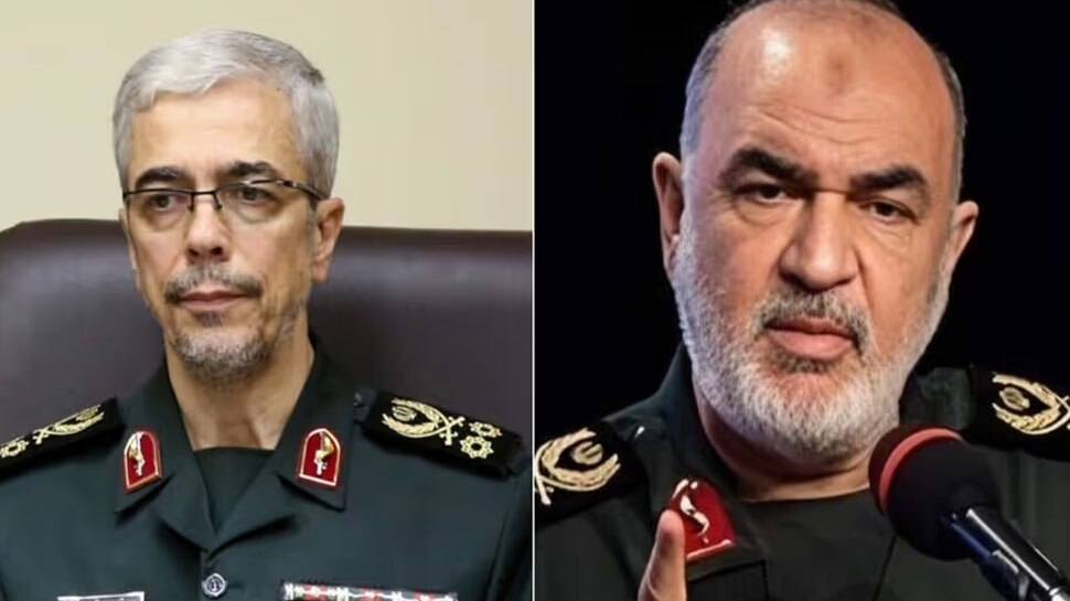 Iranian armed forces chief of staff mohammad hossein bagheri ...