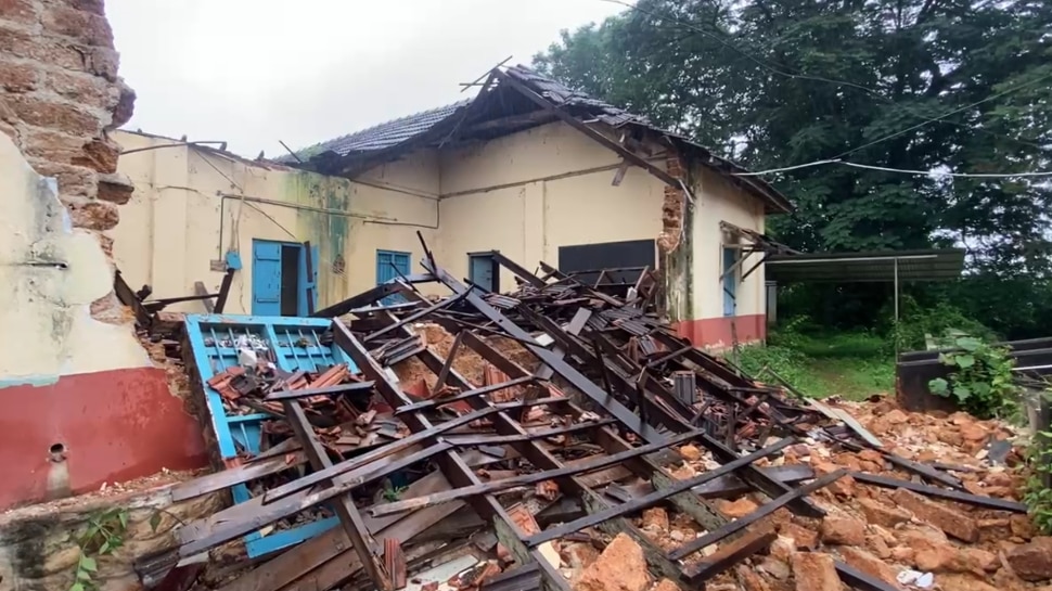 School Building Collapsed In Pathanamthitta No Casualties Reported ...