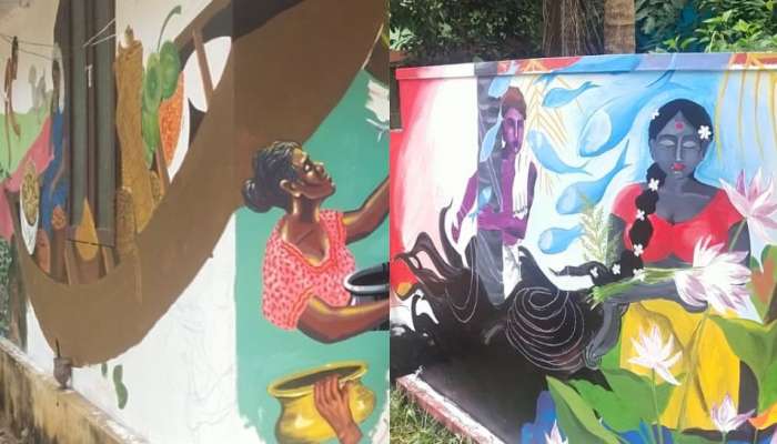 Art street in maravanthuruthu kottayam | Art street: ആർട്ട് സ്ട്രീറ്റ് ...