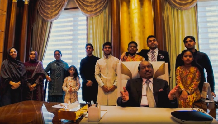 M A Yusuf Ali| MA Yousafali and family had a heartwarming meeting with ...